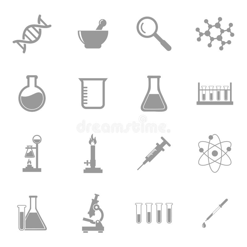 Laboratory Equipment Icon Vector Design Symbol Stock Vector ...