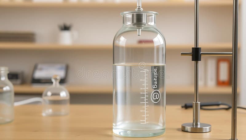 Lab Equipment and Glassware, Depicting Scientific Research and ...