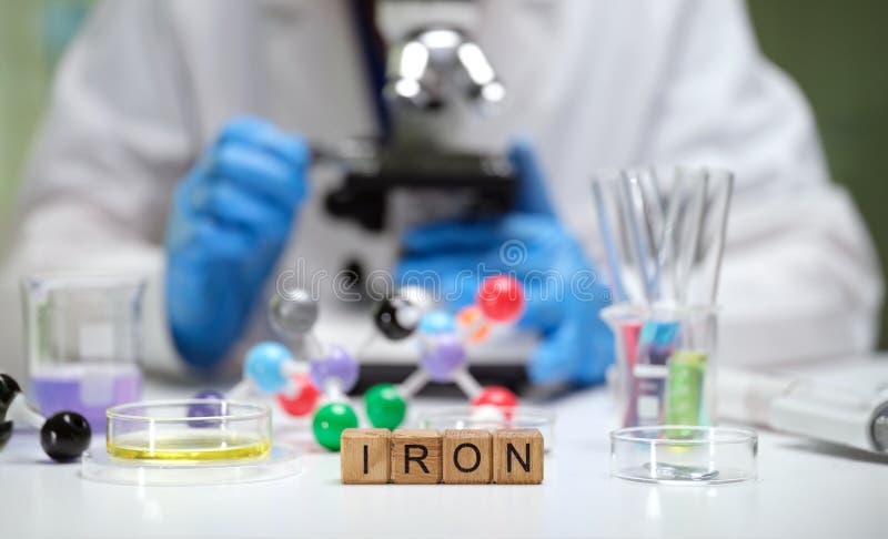 The Lab Experiment on Iron and Molecular Models Highlights Techniques ...