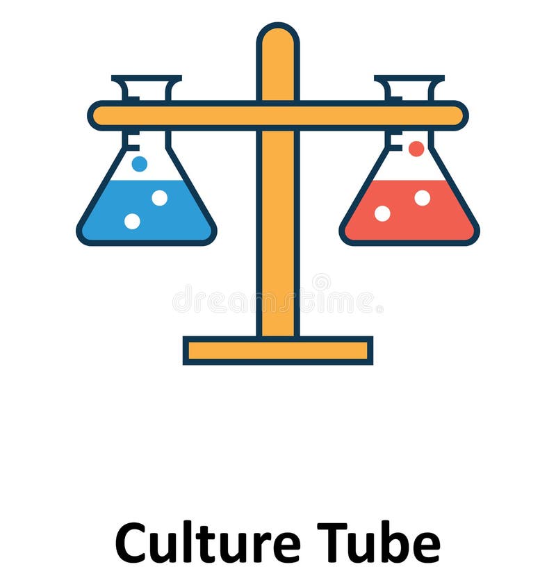 Lab Experiment Isolated and Vector Icon for Technology Stock Vector ...