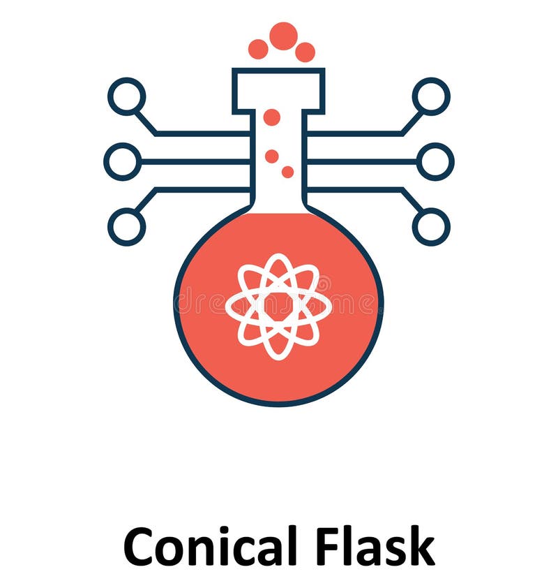 Lab Experiment Isolated and Vector Icon for Technology Stock Vector ...