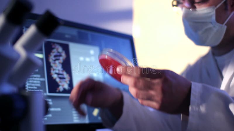 Science stock footage. Video of healthcare, shot, beard - 46608508