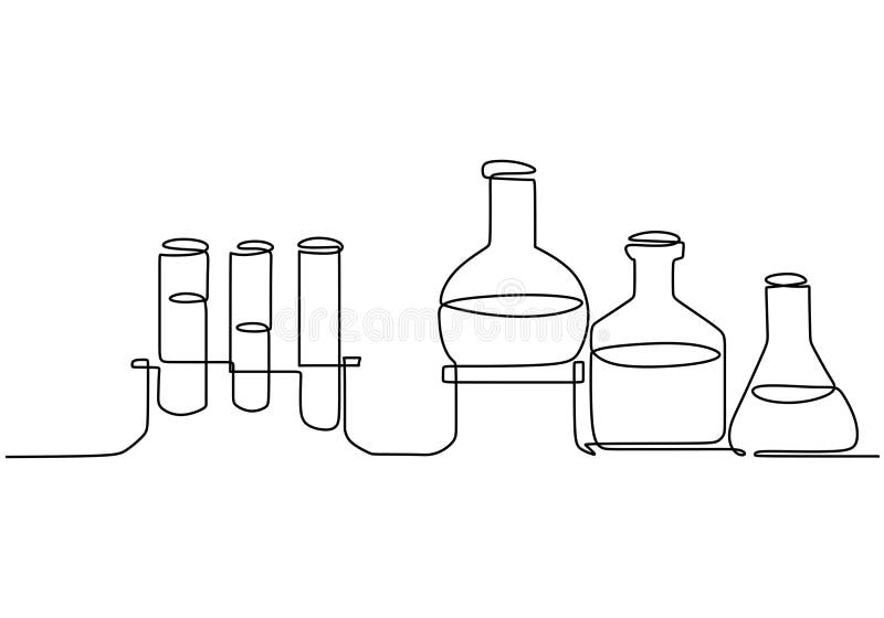 Lab Beaker Line Art Stock Illustrations – 6,787 Lab Beaker Line Art ...