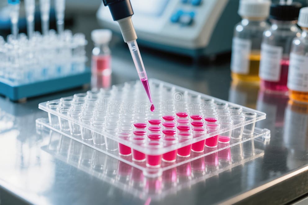 A Lab Experiment Using Pink Solutions in a Microplate for Precise ...