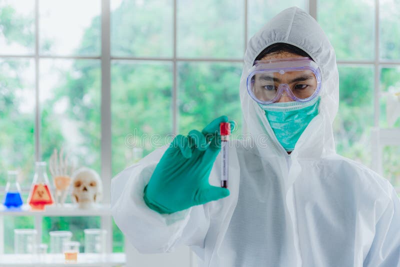 Lab Experiments, Vaccine Inventions, Infection Testing Stock Photo ...