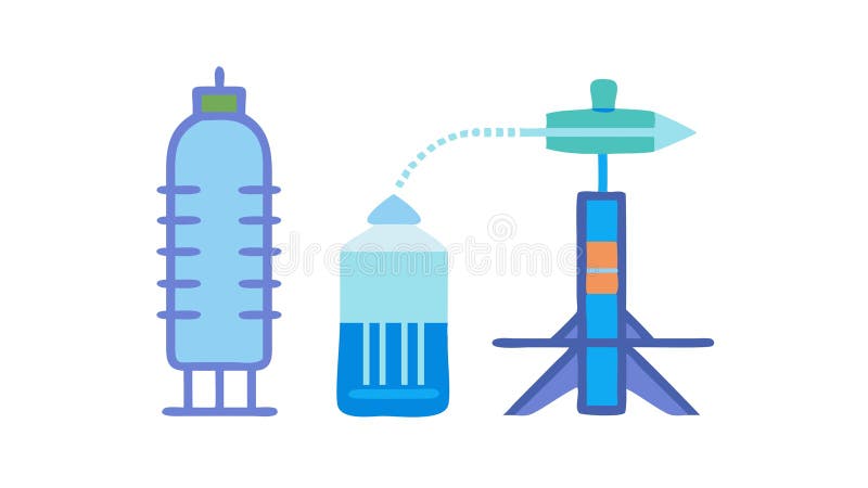 Lab Filtration, Scientific Experiment, Chemical Separation, Vector ...