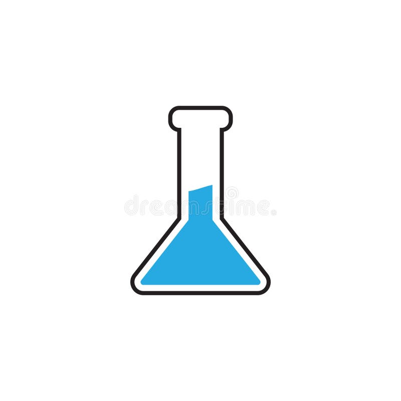 Lab Flask Icon Design Template Vector Isolated Stock Vector ...