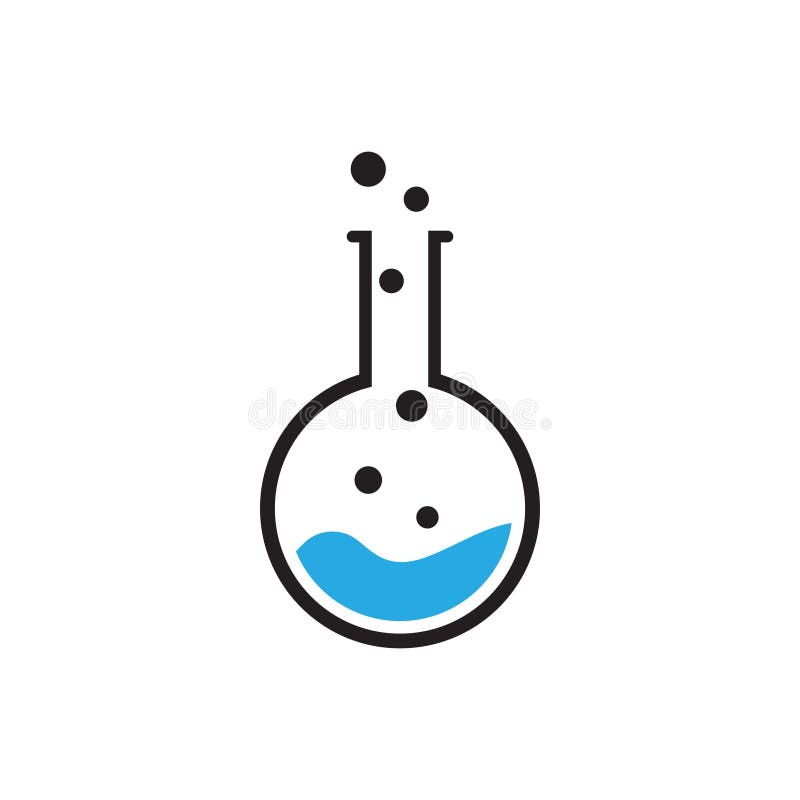Lab Flask Icon Design Template Vector Isolated Stock Vector ...