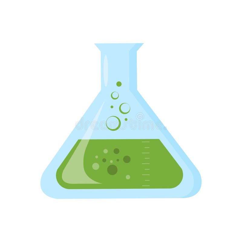 Science Flask Bubbling Stock Illustrations – 121 Science Flask Bubbling ...