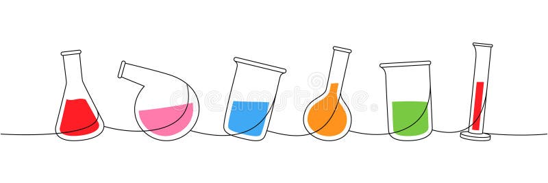 filter flask drawing
