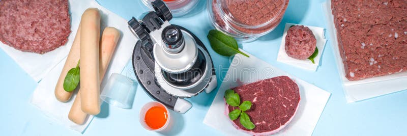 Lab Grown Meat Alternatives Stock Photo - Image of alternative ...