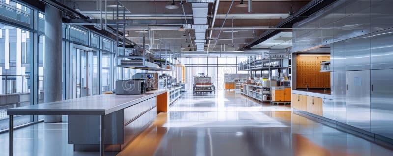 Lab Has Modern Facilities, Spacious Work Environment, and Ample Natural ...