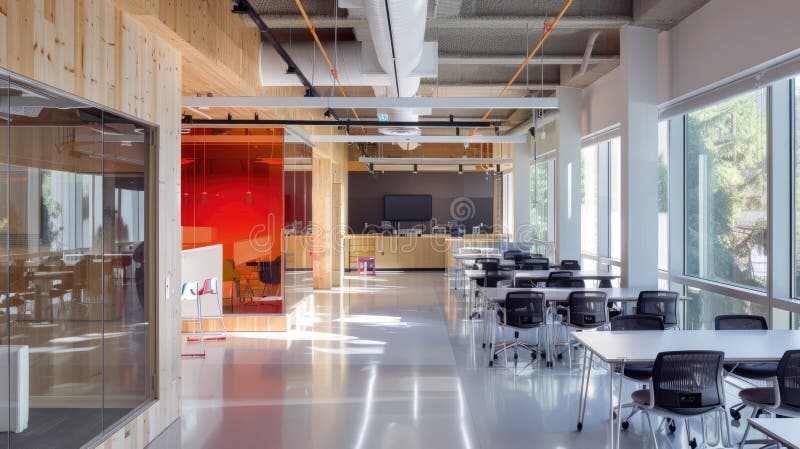 Lab Has Modern Facilities, Spacious Work Environment, and Ample Natural ...