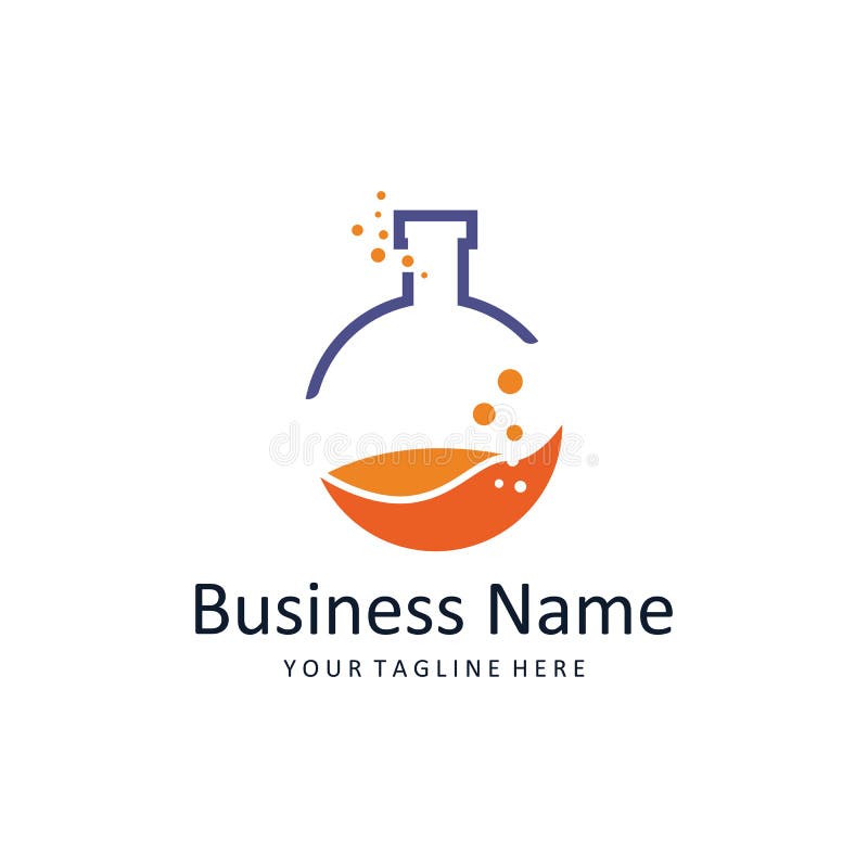 Lab Icon Template Vector Illustration Stock Vector - Illustration of ...