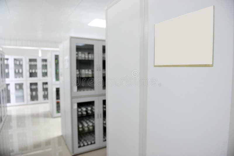 Lab interior stock photo. Image of microbiological, clearance - 22635098