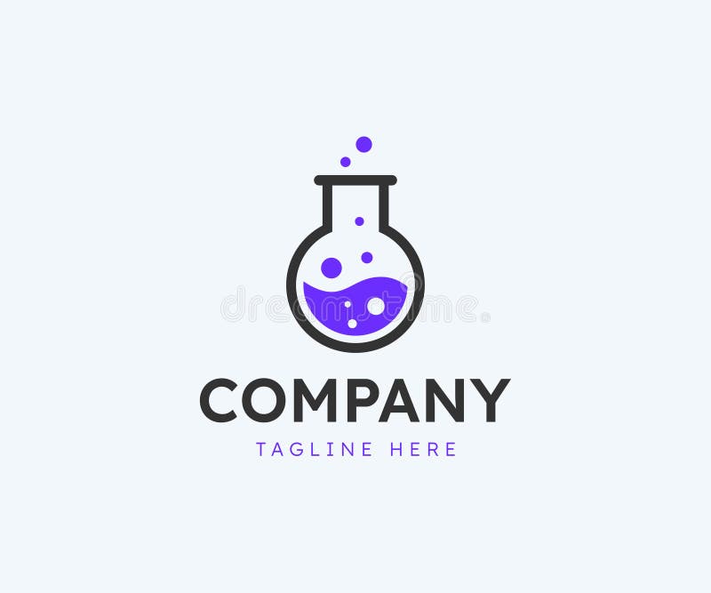 Lab Logo Design Template. Laboratory Logo Design Vector Stock Vector ...