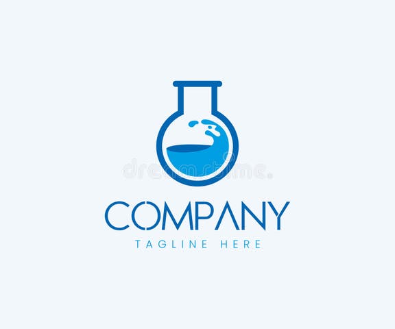 Lab Logo Design Template. Laboratory Logo Design Vector Template Stock ...