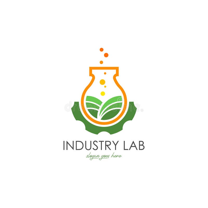 Lab Logo Vector. Lab Logo Template Stock Illustration - Illustration of ...