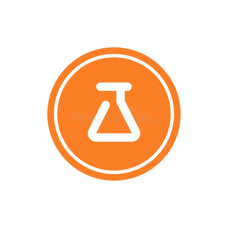 Lab Logo Vector, Laboratory Chemical Bottle Icon Stock Vector ...