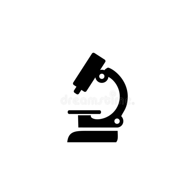 Lab Microscope Icon and Simple Flat Symbol for Website,mobile,logo,app ...