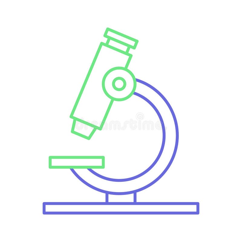 Lab Microscope Isolated Vector Icon that Can Be Easily Modified or ...