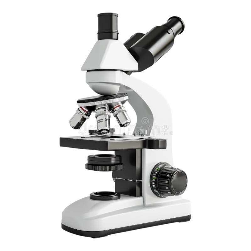 Lab Microscope on Transparent Background - Ai Generated Stock ...