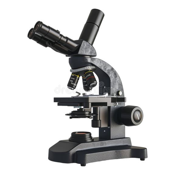 Lab Microscope on Transparent Background - Ai Generated Stock ...