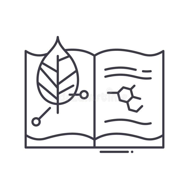 Lab Notebook Icon, Linear Isolated Illustration, Thin Line Vector, Web ...