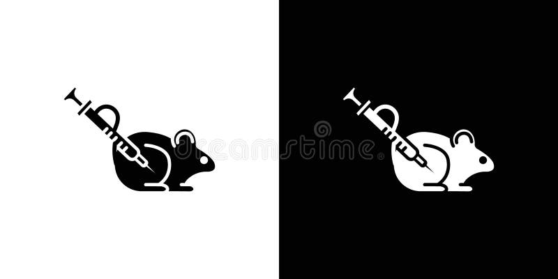 Lab Rat Experiment Icon Isolated Flat Vector in Outline Stock Vector ...