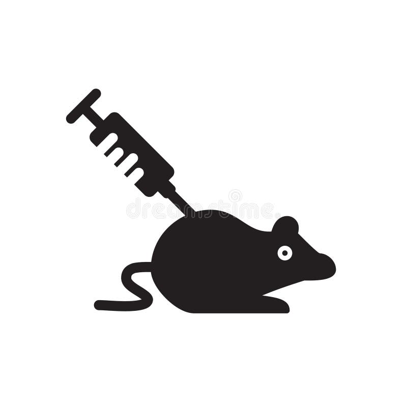 Lab Rat Experiment Icon Web Design in Vector Stock Vector ...