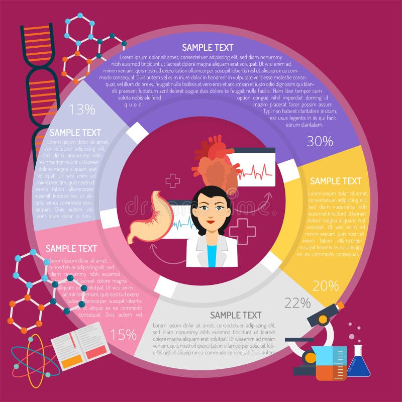 Lab Research Infographic stock vector. Illustration of infographic ...