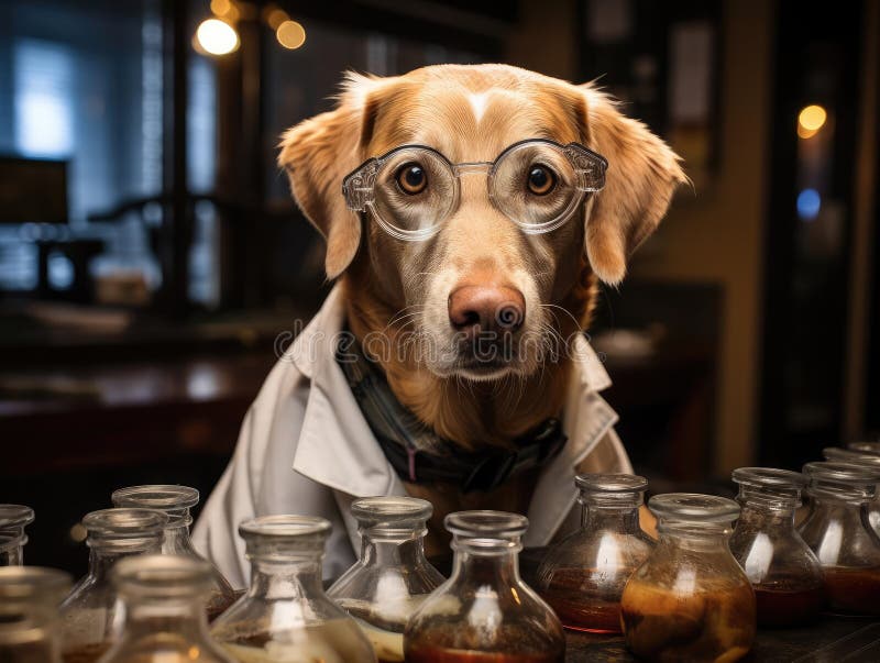 Animal Lab Coat Stock Illustrations – 374 Animal Lab Coat Stock ...