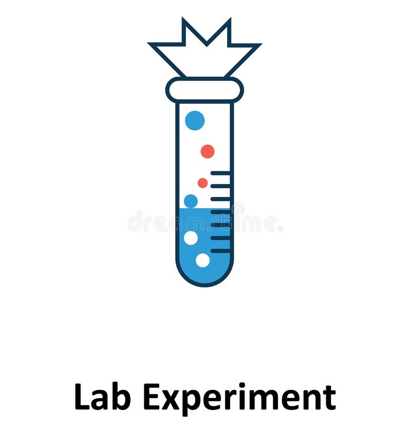 Lab Settings Lab Experiment Isolated and Vector Icon for Technology and ...