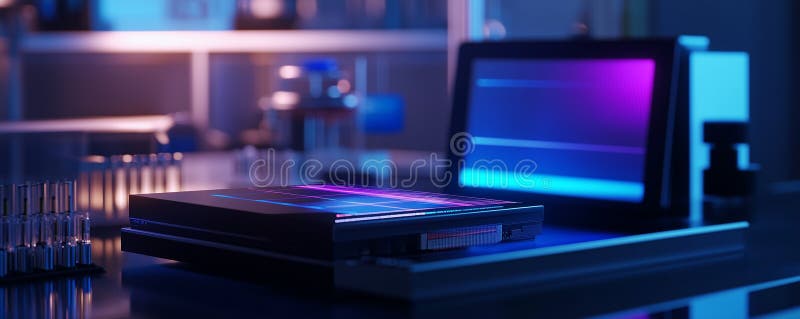 Lab Spectrometer with Holographic Display in a Modern Research ...