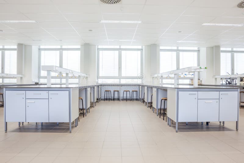 Lab study space stock image. Image of clean, experiment - 108642749