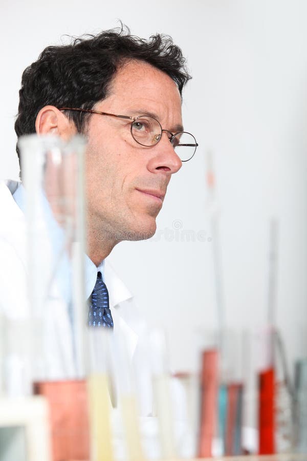Lab technician stock photo. Image of male, mixture, components - 29642386