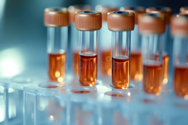 Lab Test Vials stock image. Image of test, generated - 371775613