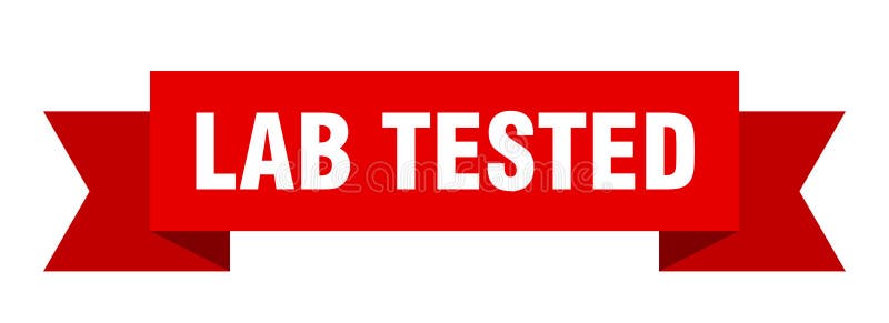 Lab Tested Ribbon. Lab Tested Isolated Band Sign Stock Vector ...