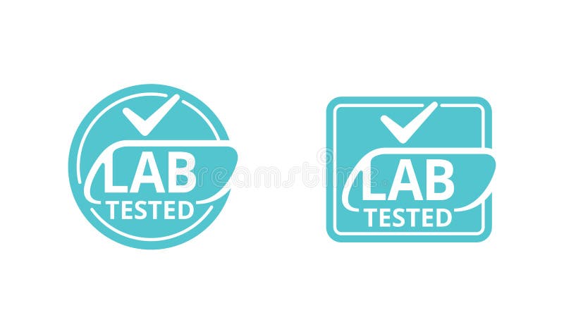 Lab Tested Certificated Proven Stamp Stock Vector - Illustration of ...