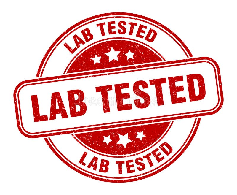 Lab Tested Stamp. Lab Tested Label. Round Grunge Sign Stock Vector ...