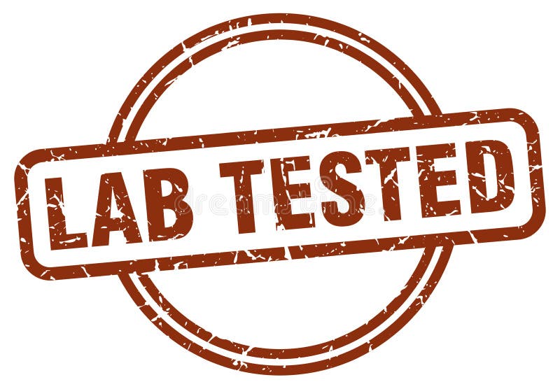Lab Tested Stamp. Lab Tested Label. Round Grunge Sign Stock Vector ...