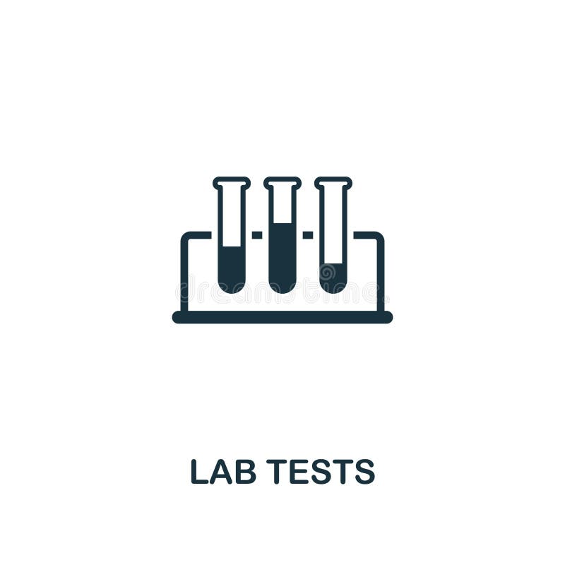 Lab Tests Icon. Premium Style Design from Healthcare Icon Collection ...