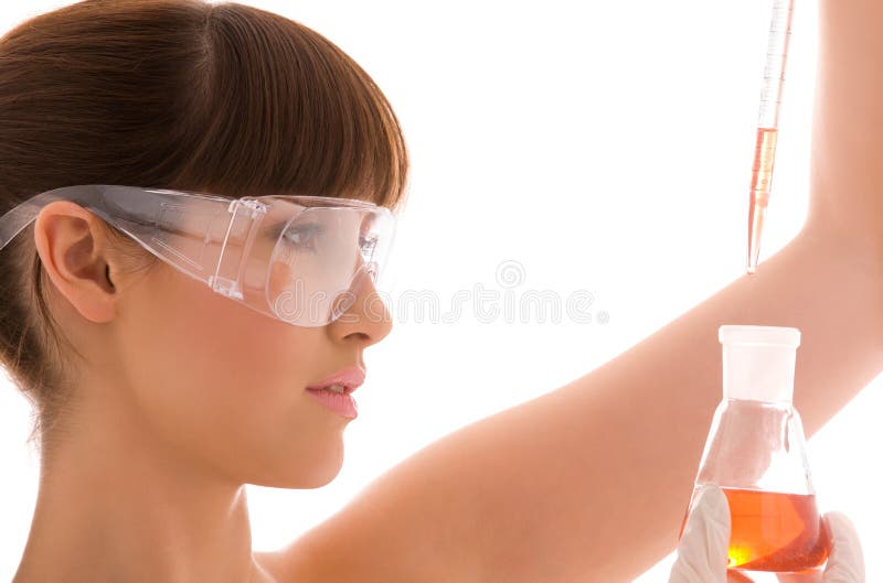 Lab work stock photo. Image of compound, looking, chemist - 9241608
