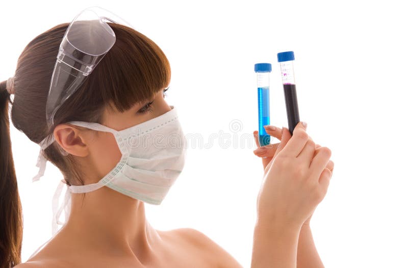Lab work stock photo. Image of professional, protective - 41928852