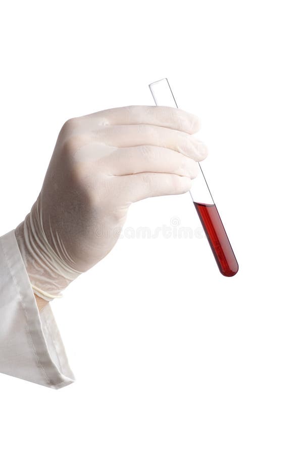Lab Worker Handling Blood Samples Stock Photo - Image of biochemistry ...