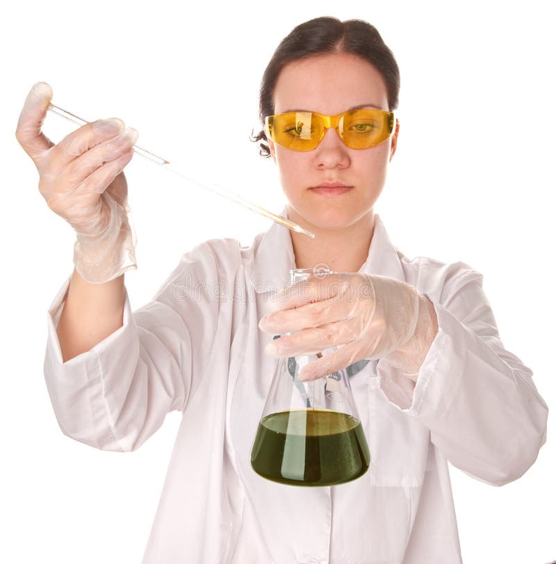 Lab worker making test stock photo. Image of medical - 12152384