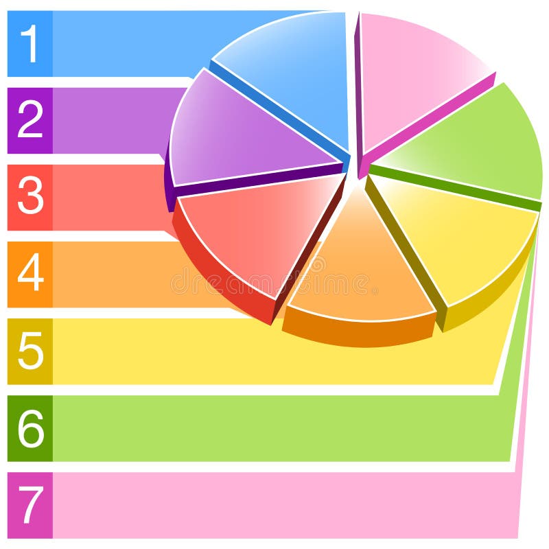 Family pie infographic stock vector. Illustration of parent - 42920219