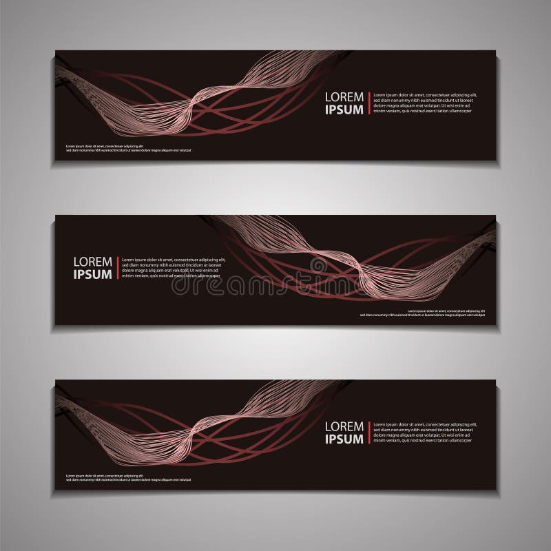 Label Banner Background Modern Business Corporate Template Design Web ...