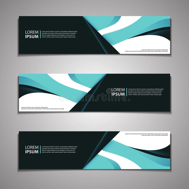 Label Banner Background Modern Business Corporate Template Design Web ...