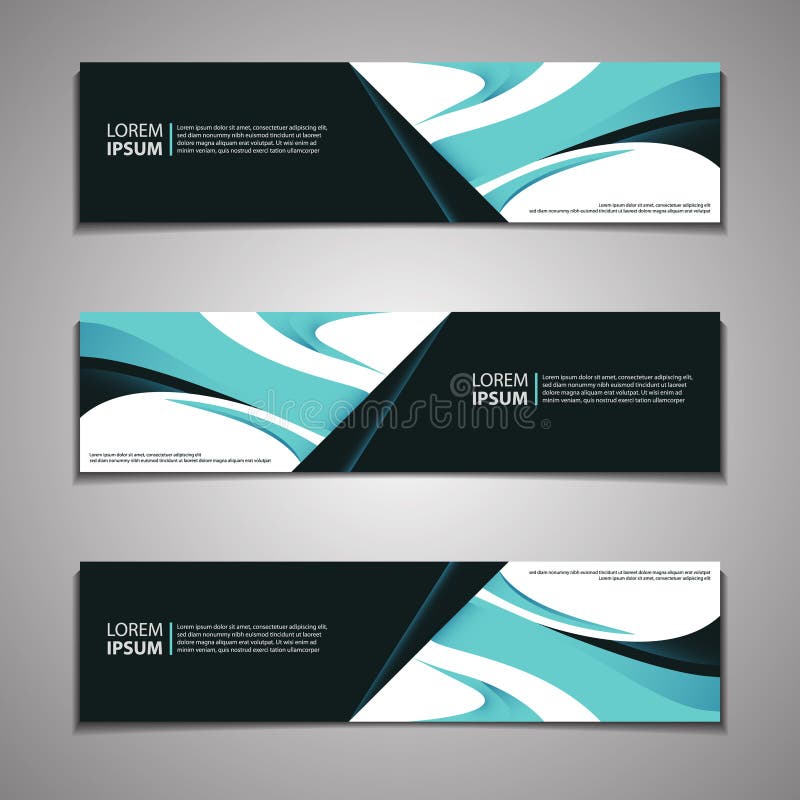 Label Banner Background Modern Business Corporate Template Design Web ...